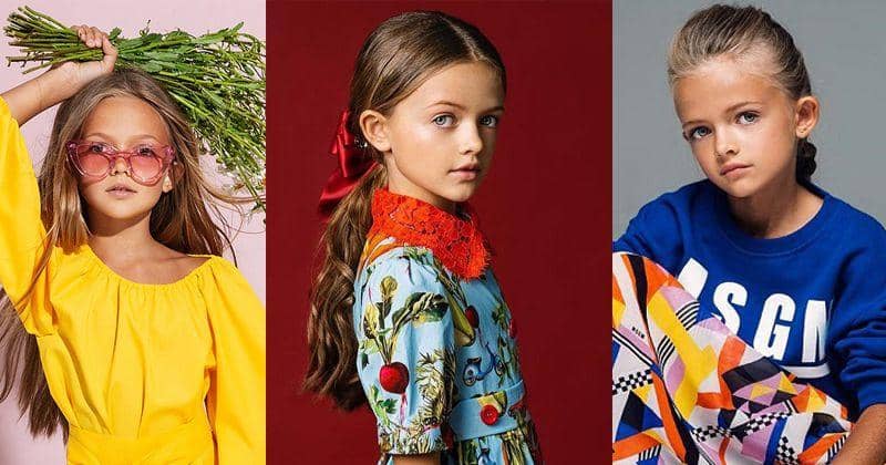 Kasual Hingga Formal, Ini Dia Gaya Keren Model Cilik Milana Mosto ...