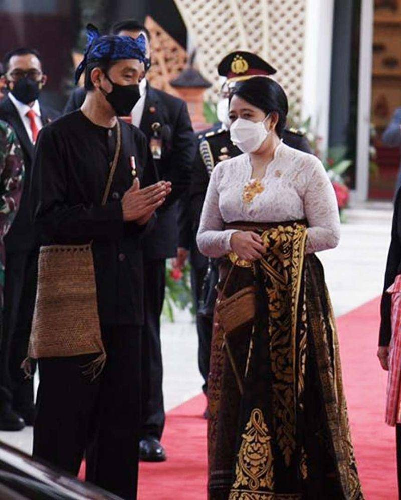 Makna Baju Adat Puan Maharani di Sidang & Upacara di Istana | Popmama.com