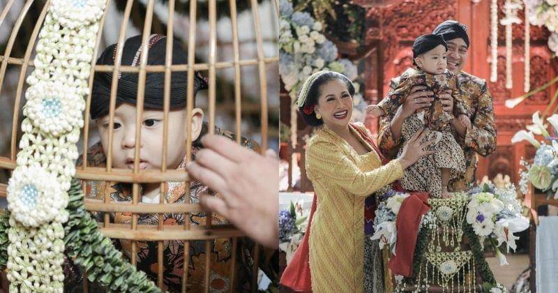 Momen Tedak Siten Baby Erlangga Anak Tata Janeeta | Popmama.com