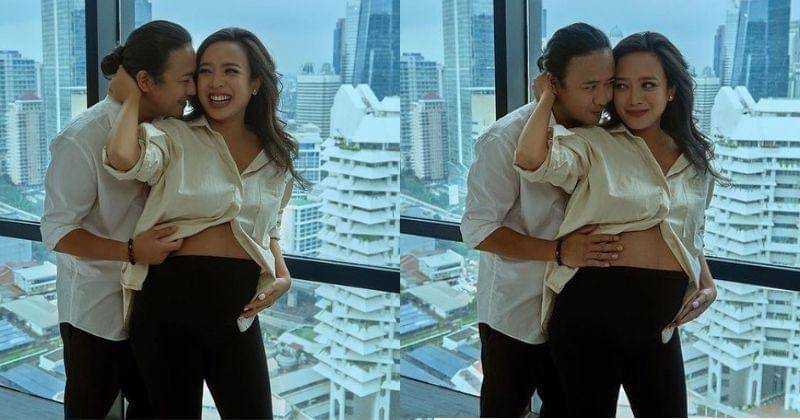 7 Foto Maternity Dhea Ananda Bersama Suami | Popmama.com