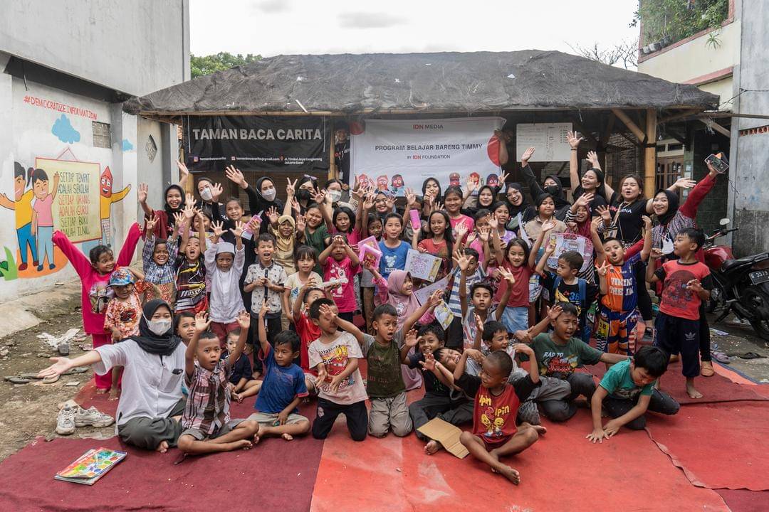 IDN Foundation Kembali Adakan Program Belajar Bareng Timmy | Popmama.com