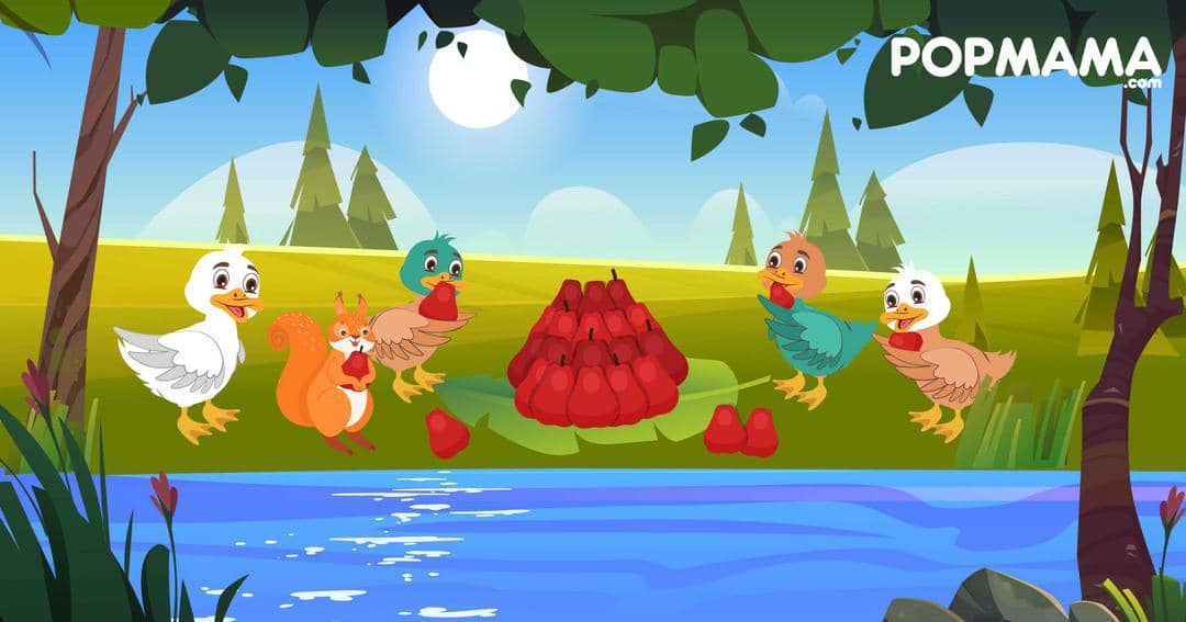 Dongeng Fabel Anak: Persahabatan Bebek dan Tupai | Popmama.com