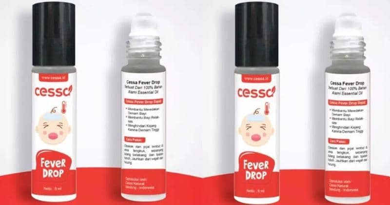 Cessa Fever Drop, Essential Oil Penurun Panas pada Bayi | Popmama.com