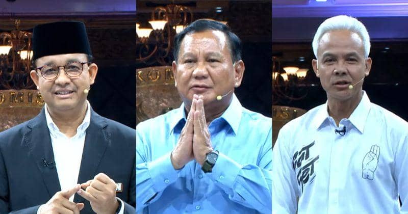 Visi Misi Debat Pertama Capres 2024 tentang Hukum dan HAM | Popmama.com