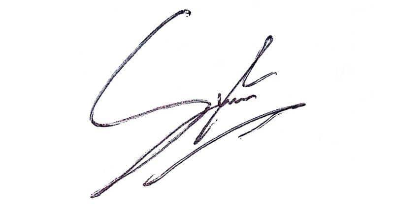 15 Contoh Tanda Tangan Huruf S Simple dan Keren | Popmama.com