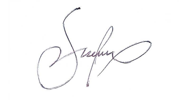 15 Contoh Tanda Tangan Huruf S Simple dan Keren | Popmama.com