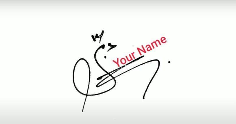 15 Contoh Tanda Tangan Huruf S Simple dan Keren | Popmama.com