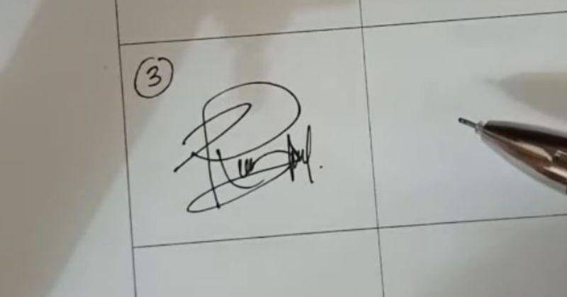 15 Contoh Tanda Tangan Huruf R | Popmama.com