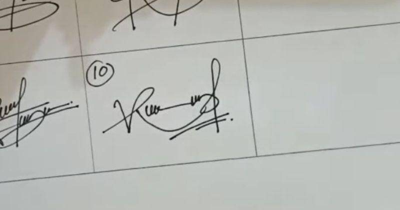 15 Contoh Tanda Tangan Huruf R | Popmama.com