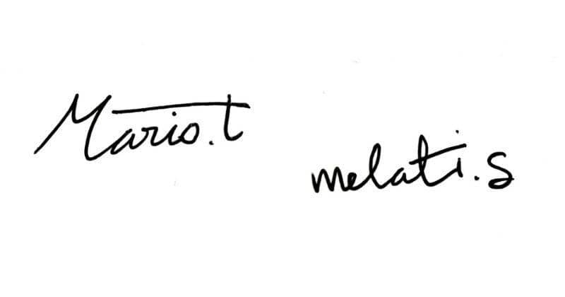 15 Contoh Tanda Tangan Huruf M Simple dan Aesthetic | Popmama.com