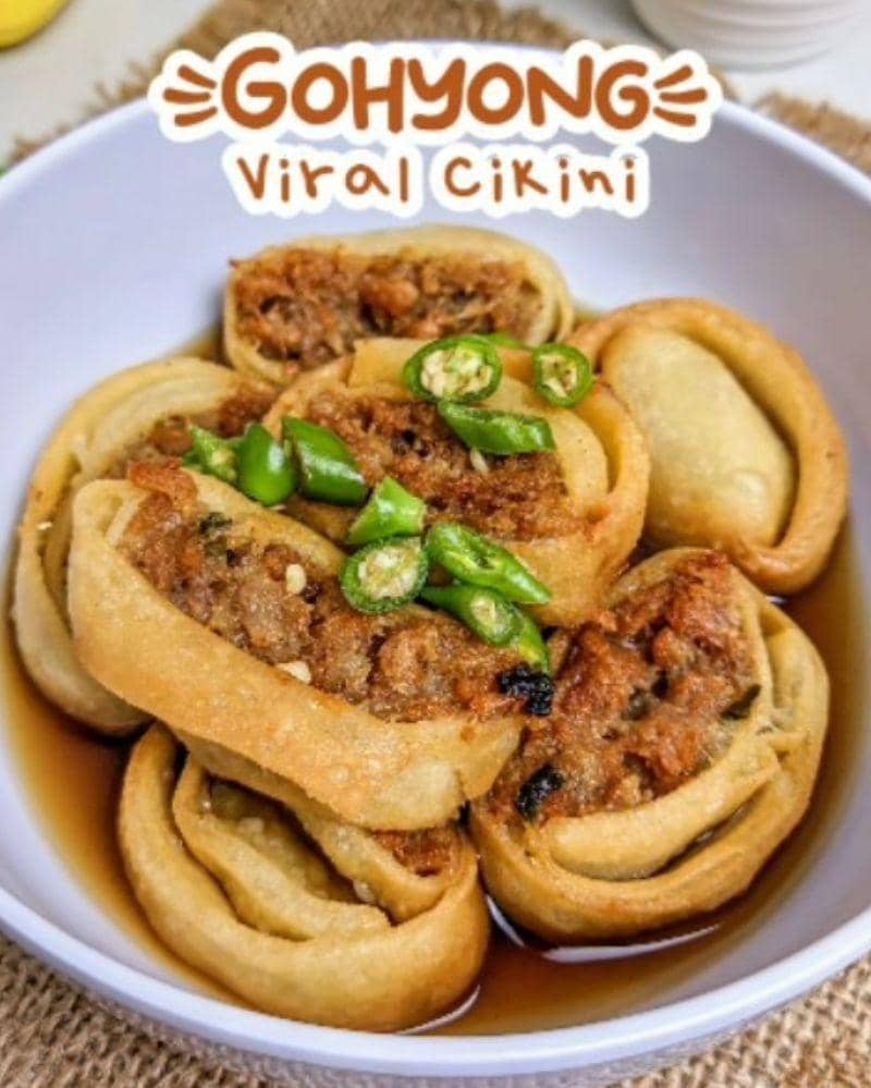 5 Resep Gohyong Ayam Cikini, Camilan Viral Pinggir Jalan | Popmama.com