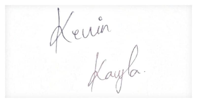 15 Contoh Tanda Tangan Huruf K Simple tapi Bagus | Popmama.com