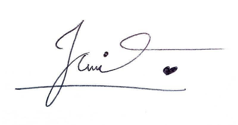 15 Contoh Tanda Tangan Huruf I yang Simple dan Keren | Popmama.com