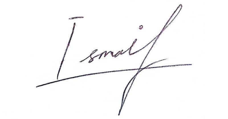 15 Contoh Tanda Tangan Huruf I yang Simple dan Keren | Popmama.com