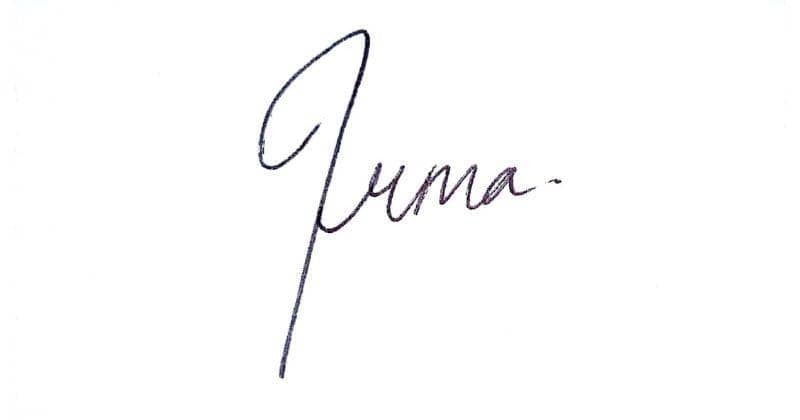 15 Contoh Tanda Tangan Huruf I yang Simple dan Keren | Popmama.com