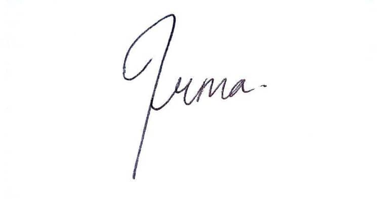 15 Contoh Tanda Tangan Huruf I yang Simple dan Keren | Popmama.com