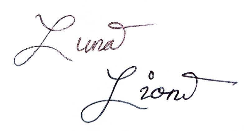 15 Contoh Tanda Tangan Huruf L Simple dan Keren | Popmama.com
