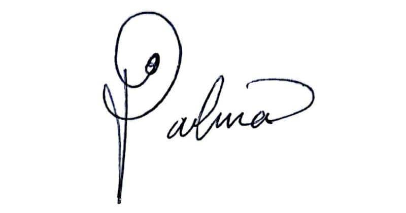 15 Contoh Tanda Tangan Huruf P Simple dan Keren | Popmama.com