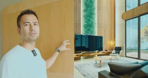 8 Foto Desain Rumah Raffi Ahmad di BSD, Bisa Lihat Danau! | Popmama.com