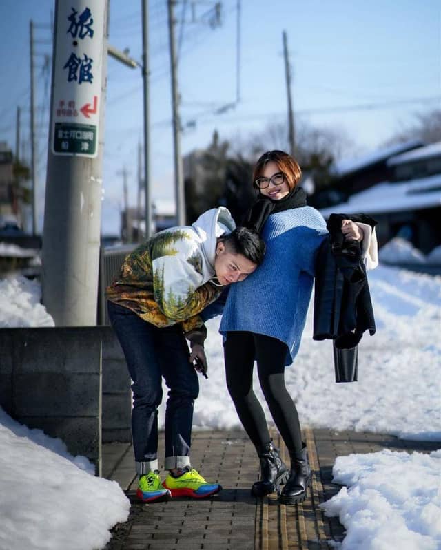 7 Foto Anggi Marito Babymoon di Jepang | Popmama.com