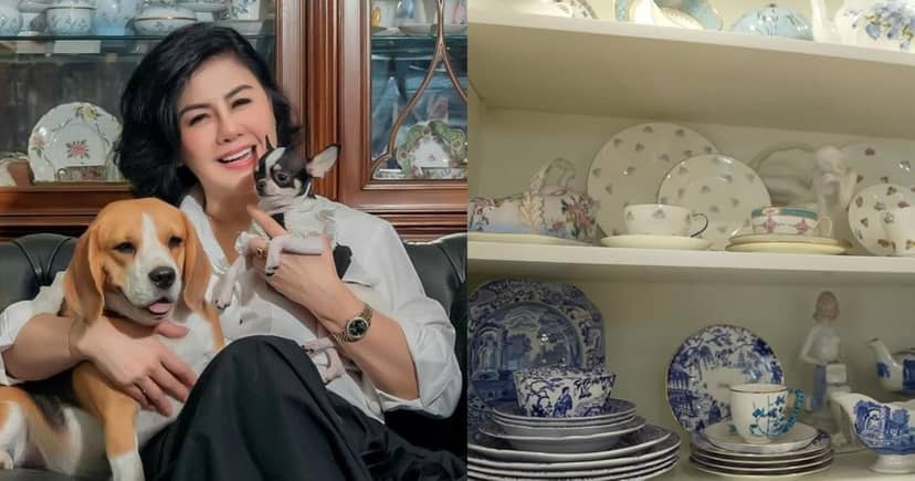 8 Foto Koleksi Keramik Mamitoko Desiree Tarigan, Mewah Banget | Popmama.com