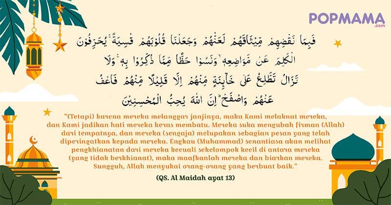8 Ayat Alquran tentang Memaafkan Orang Lain | Popmama.com