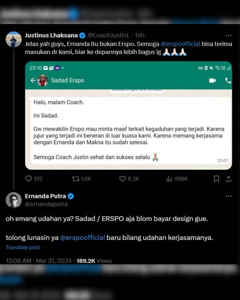 4 Kontroversi Desainer Jersey Timnas Ernanda Putra Viral | Popmama.com