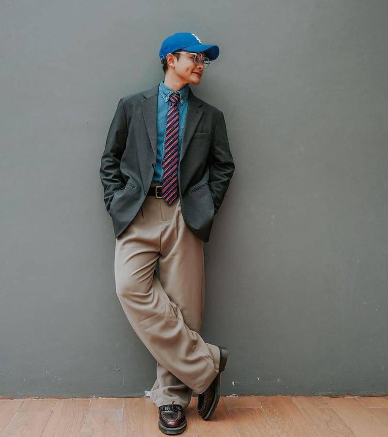 7 Tips Styling Celana Pleated Oversize agar Tidak Terlihat Kuno ...