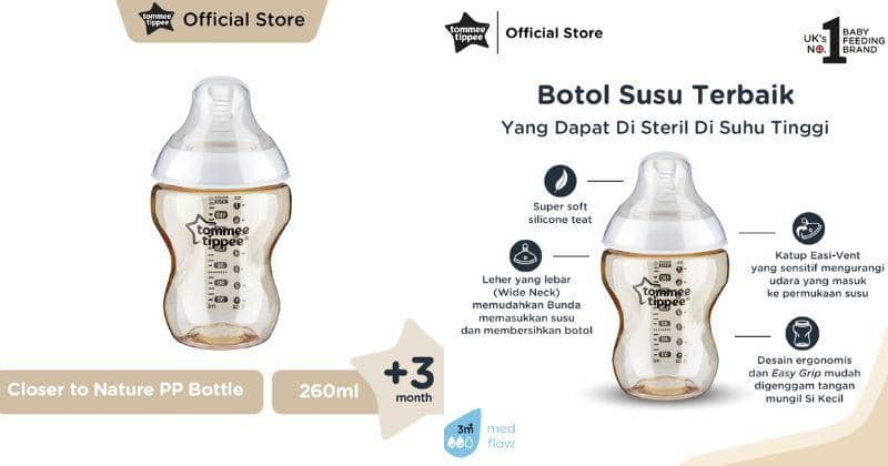 8 Rekomendasi Botol Susu PPSU untuk Bayi, Aman Tahan Panas | Popmama.com
