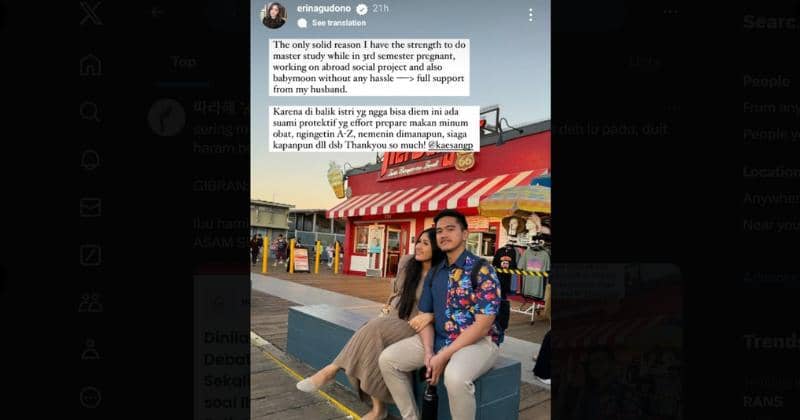 Lagi Hamil Tua, Kenapa Nama Erina Gudono Jadi Viral? | Popmama.com
