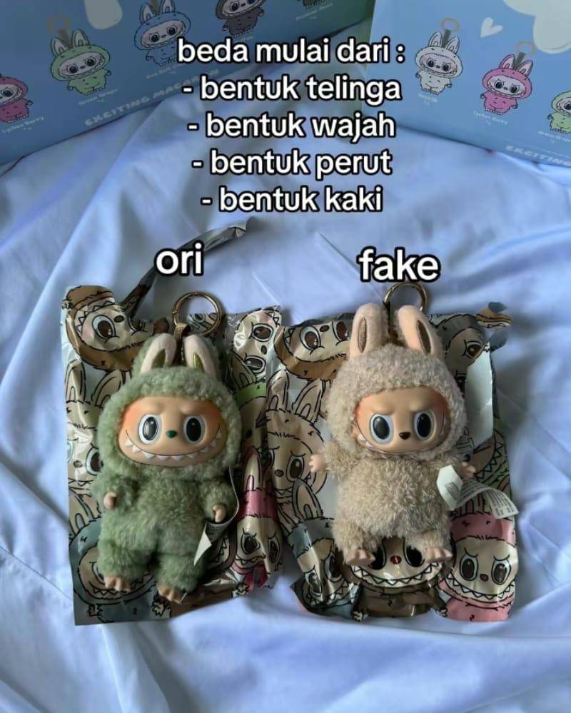 7 Perbedaan Labubu Asli dan Palsu | Popmama.com