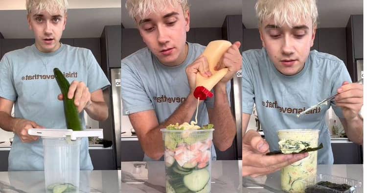 Resep Timun Salad Viral Logan, Enak dan Sehat! | Popmama.com