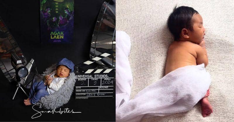 Newborn Photoshoot Anak Bene Dion, Konsepnya Agak Laen | Popmama.com