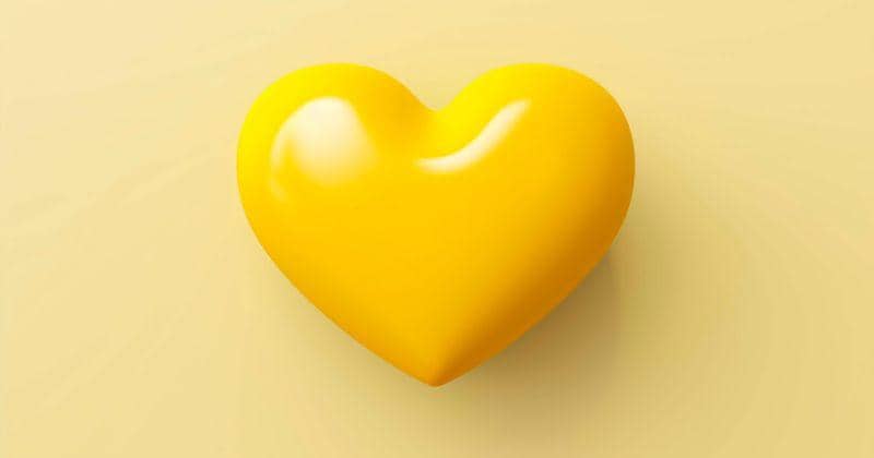 Arti Emoji Love Kuning, Lambang Persahabatan yang Tulus | Popmama.com