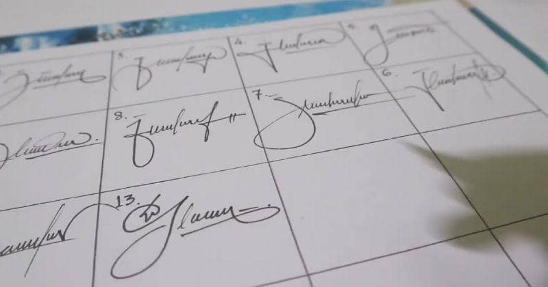 Contoh Tanda Tangan Diawali Huruf A-Z | Popmama.com