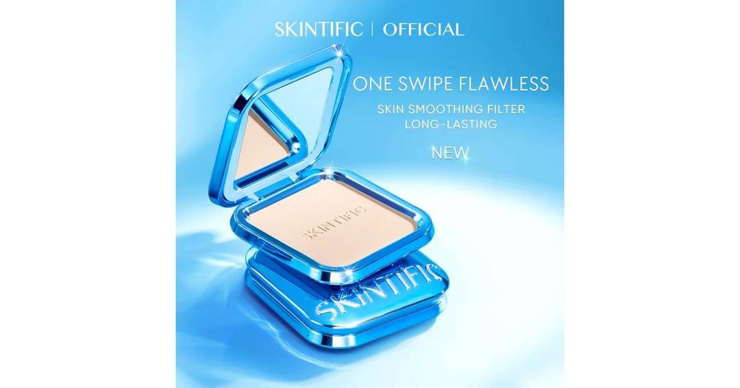 SKINTIFIC Powder Foundation: Manfaat, Cara Pakai dan Harga | Popmama.com