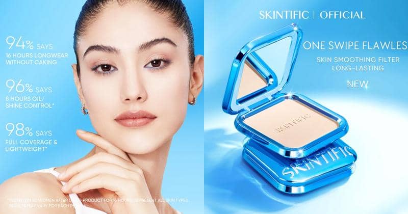 SKINTIFIC Powder Foundation: Manfaat, Cara Pakai dan Harga | Popmama.com