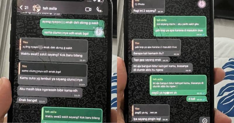 Chat Perselingkuhan Bimo Aryo Tejo Suami Siti Septi Ariyanti | Popmama.com