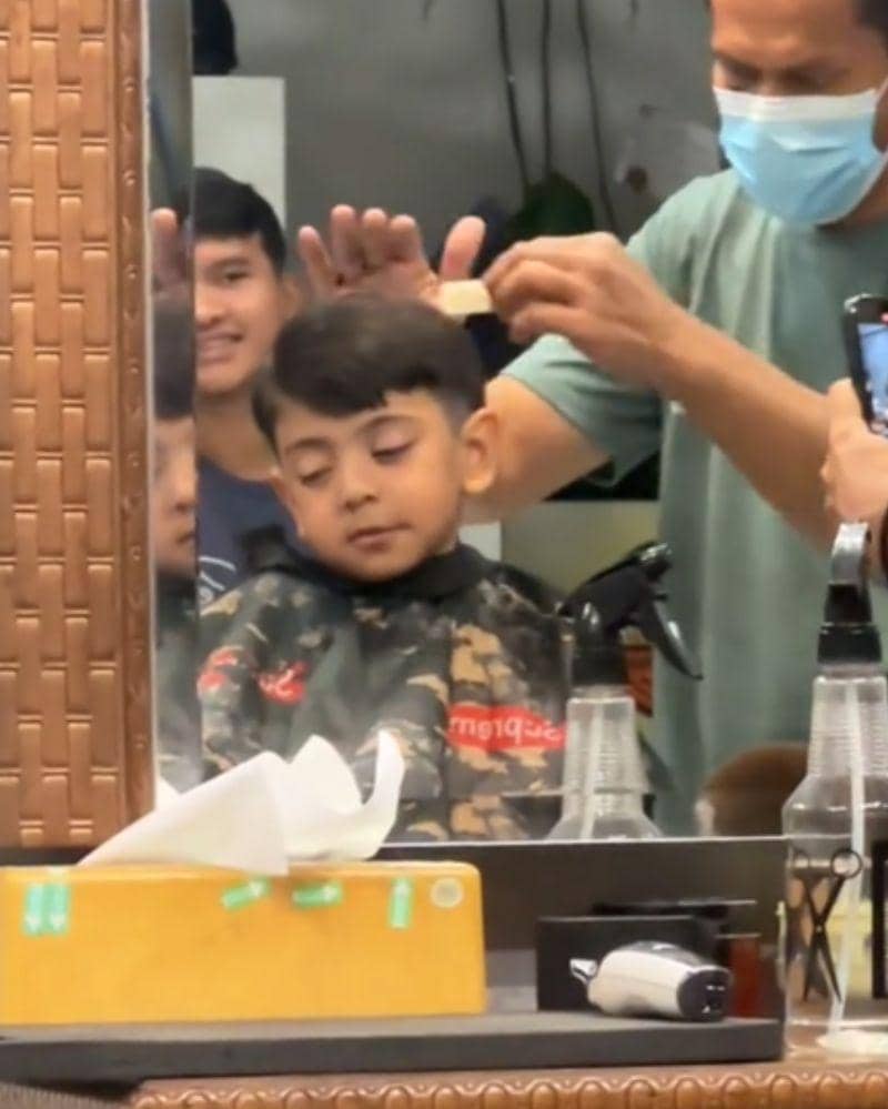 Gaya Rambut Baru Ucel Anak Heidy, Disebut Mirip Zayn Malik | Popmama.com