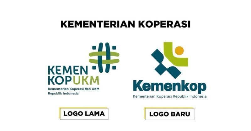 5 Logo Baru Kementerian Indonesia 2025, di Era Kabinet Merah Puti ...