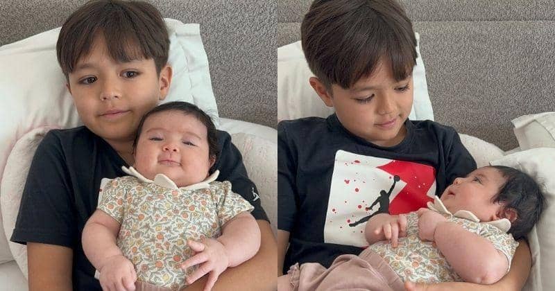 6 Foto Kedekatan Hagia dan El Barack, Bikin Gemas | Popmama.com