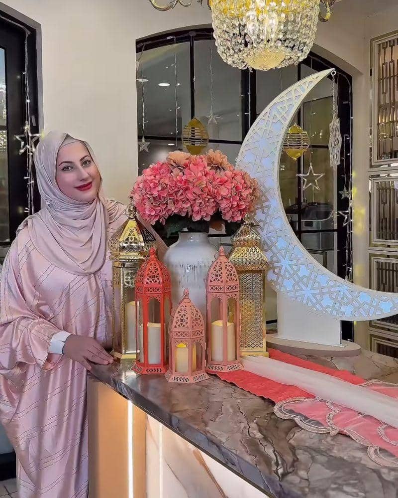 7 Foto Dekorasi Ramadan di Rumah Tasyi Athasyia, Ada Pohon | Popmama.com