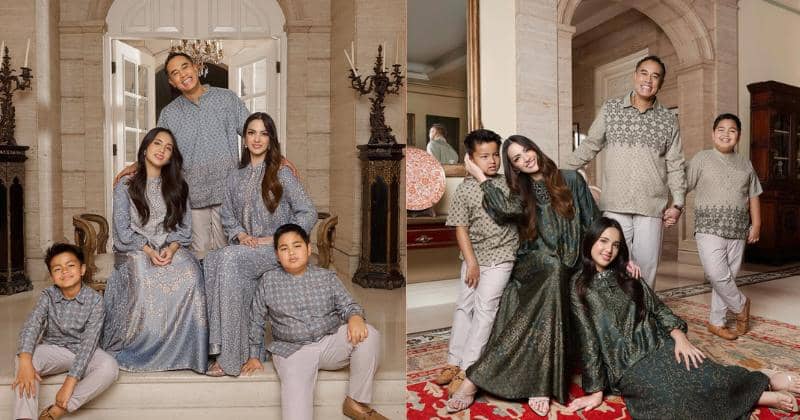 Penampilan Kompak Keluarga Nia Ramadhani saat Jadi Model Baju Mus ...