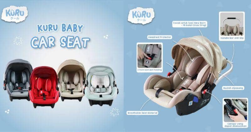 10 Rekomendasi Car Seat untuk Keamanan Bayi | Popmama.com