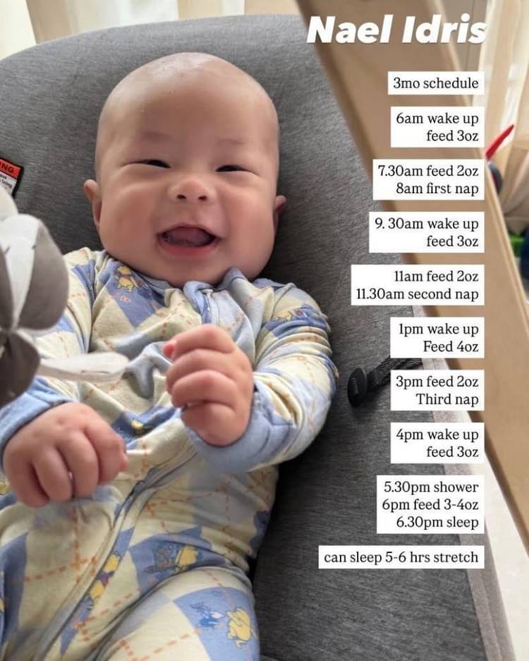 Jadwal Tidur dan Menyusu Nael Anak Nikita Willy | Popmama.com