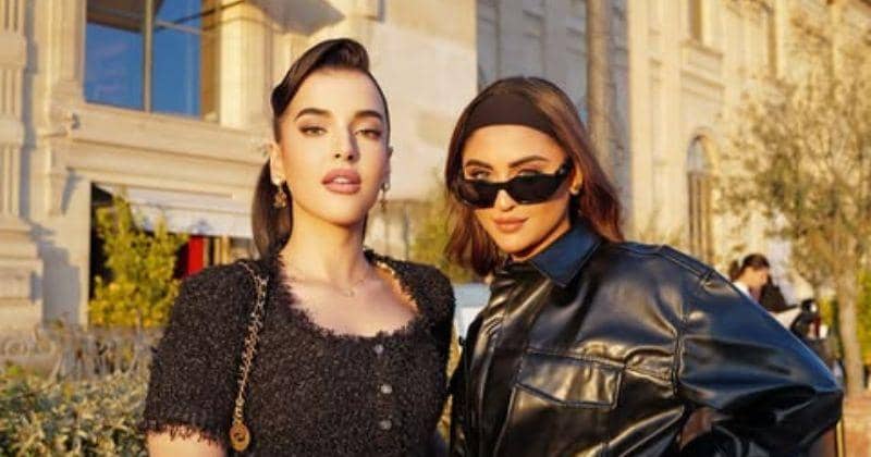 8 Potret Tasya Farasya Bertemu Huda Kattan bak Kembaran | Popmama.com