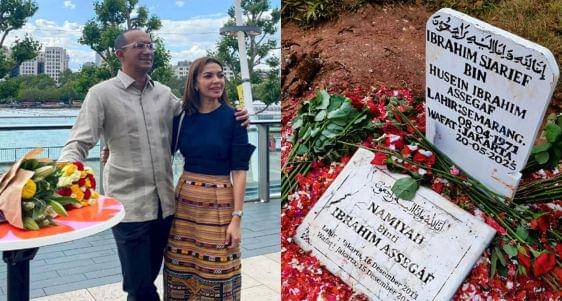 Potret Makam Anak dan Suami Najwa Shihab, Satu Liang Lahat | Popmama.com