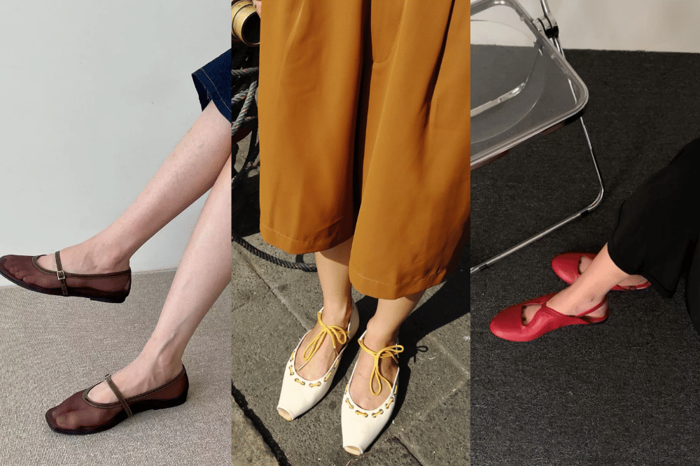 10 Rekomendasi Flat Shoes yang Sedang Kekinian, Modis & Nyaman ...