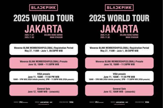 Harga Tiket dan Jadwal Konser BLACKPINK Jakarta 2025 | Popmama.com