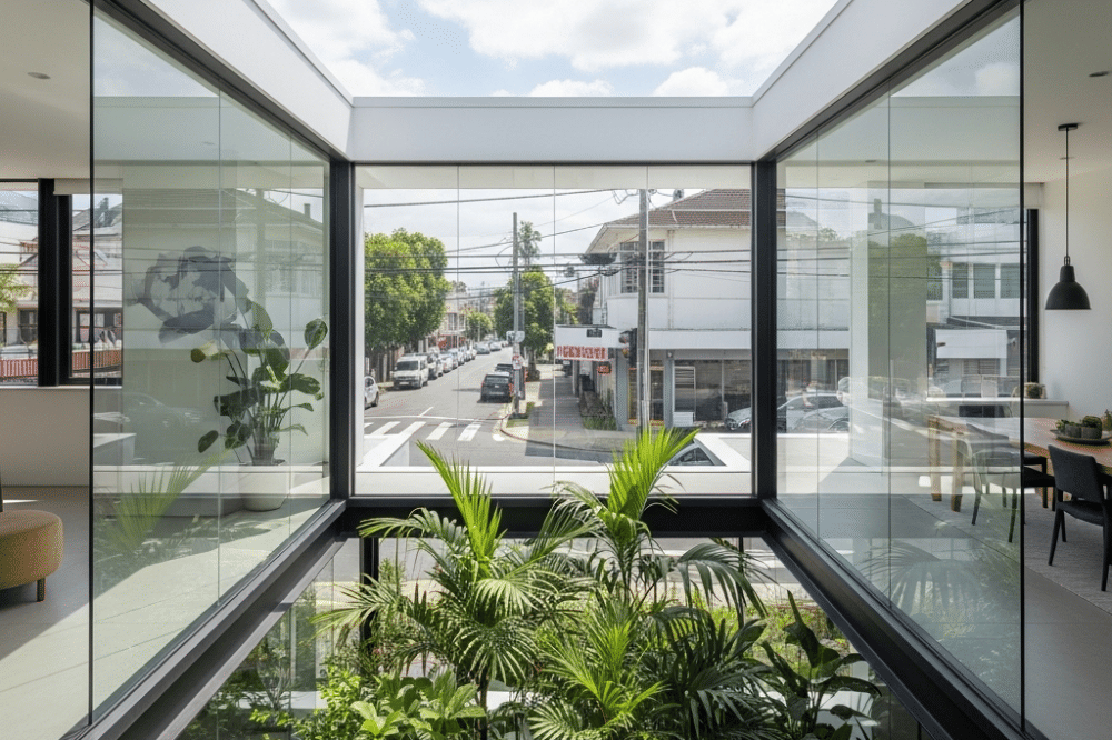 15 Inspirasi Desain Rumah di Pinggir Jalan Raya | Popmama.com